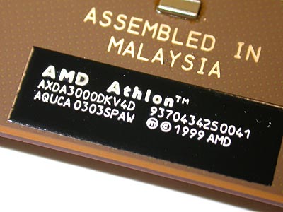 AMD Athlon XP 3000+ processor (Barton) (Page 1/8) :: Articles :: www ...