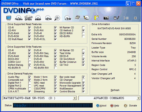 Panasonic SW-9585 16x Internal DVD Writer (Page 5/9) :: Articles :: www ...