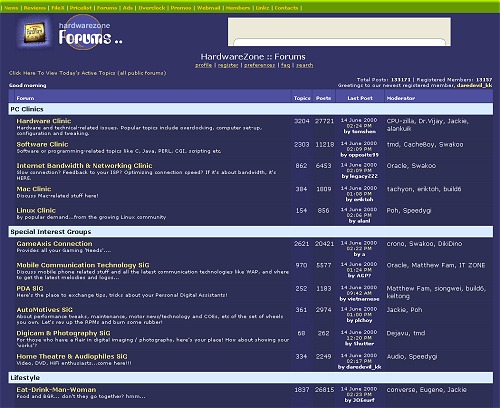 [GPGT]Anyone still remember Hardwarezone Forum during Y2K Era ...