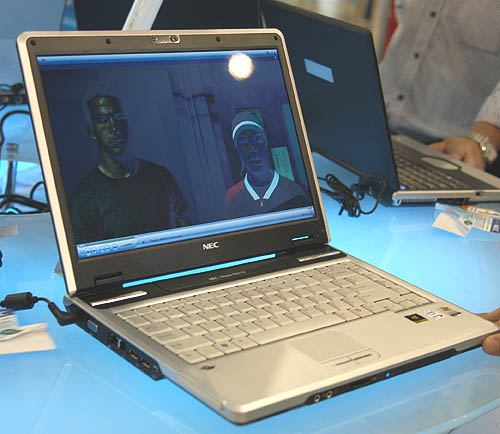 NEC's Booth : COMEX 2006 - The Full Coverage - HardwareZone.com.sg