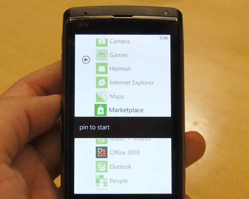 Microsoft Windows Phone 7 Hands-on Preview - HardwareZone.com.sg