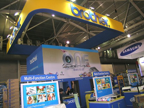 Brother, Chimei and Compaq's Booths : SITEX 2006 - Ground Zero ...