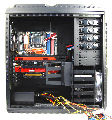 Supersize Me! - Interior (contd.) : Cooler Master HAF X - The New ...