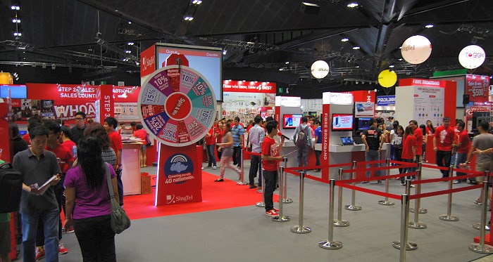 SingTel, StarHub and TP-Link : Consumer Electronics Exhibition 2013 ...