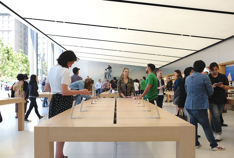 Avenue - iPad : In photos: Apple's new global flagship store in Union ...