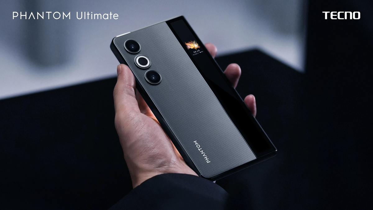 Tecno rolls out its concept phone with a rollable AMOLED 120Hz display ...