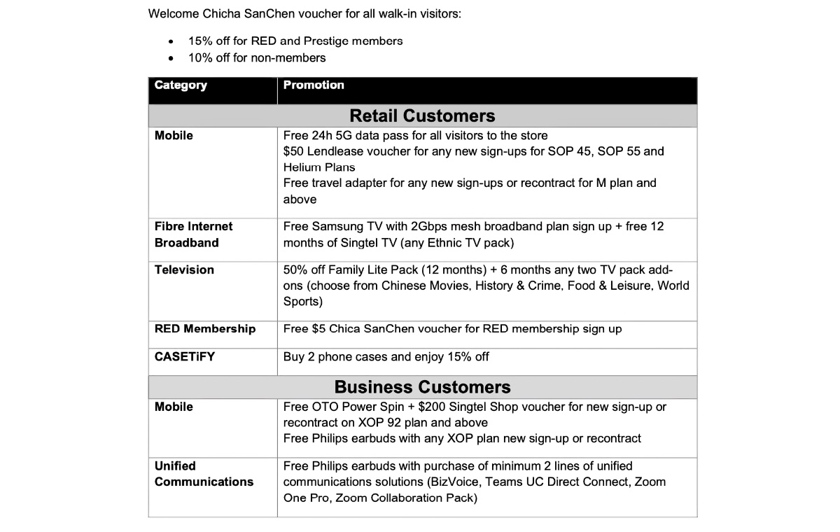 Singtel opens new flagship store at 313 Somerset as Comcentre undergoes ...