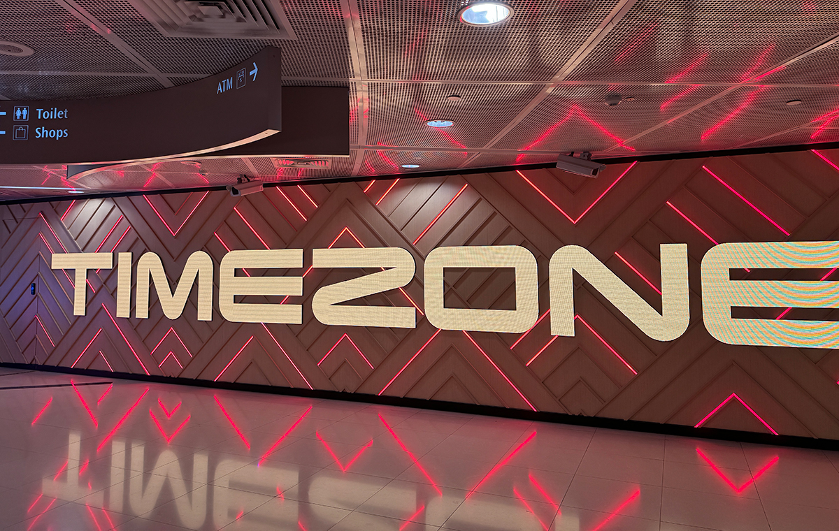 Timezone Arcade Logo Waterway Point Timezone