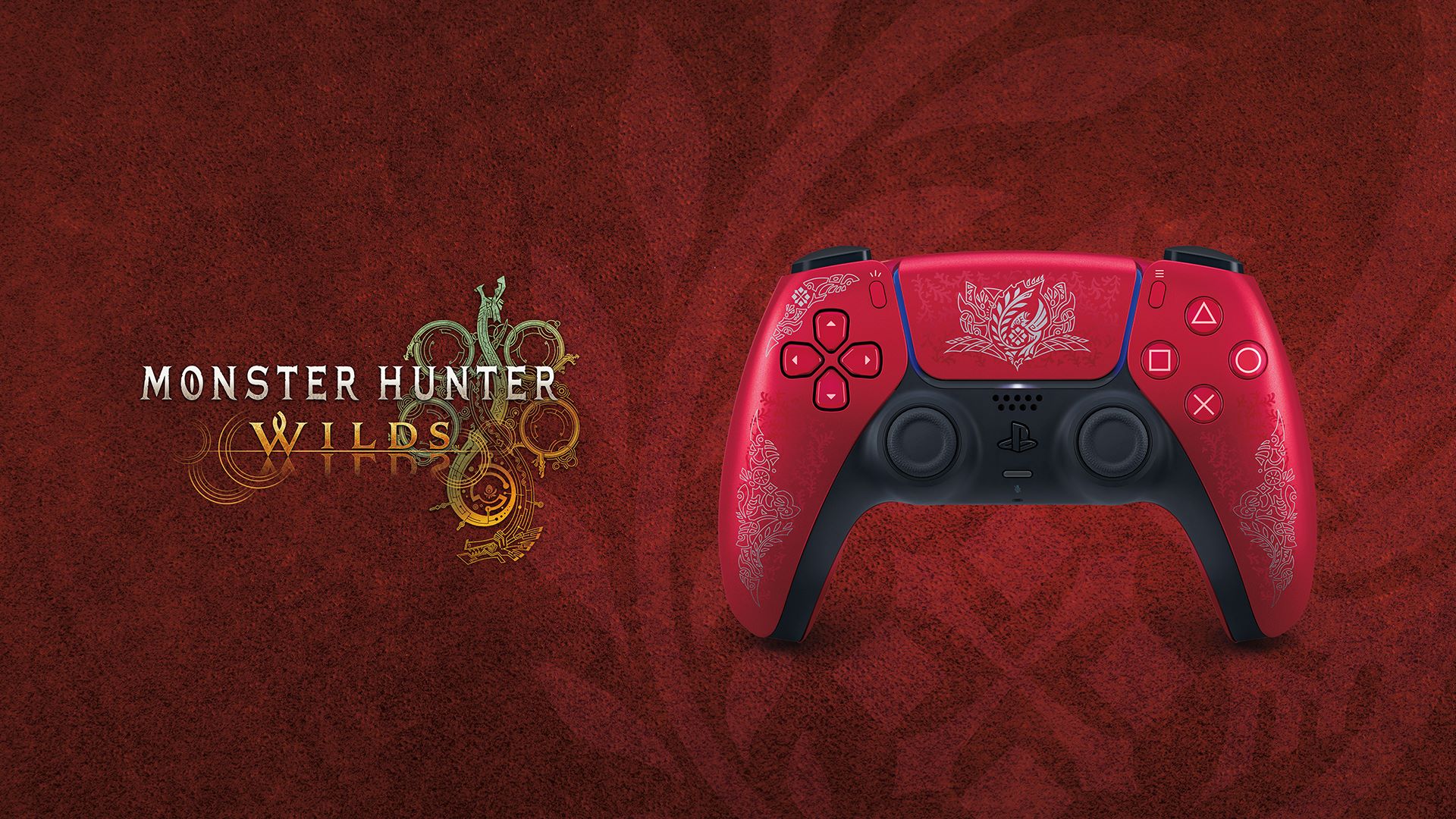 The new PlayStation 5 limited edition Monster Hunter Wilds DualSense controller looks amazing ...