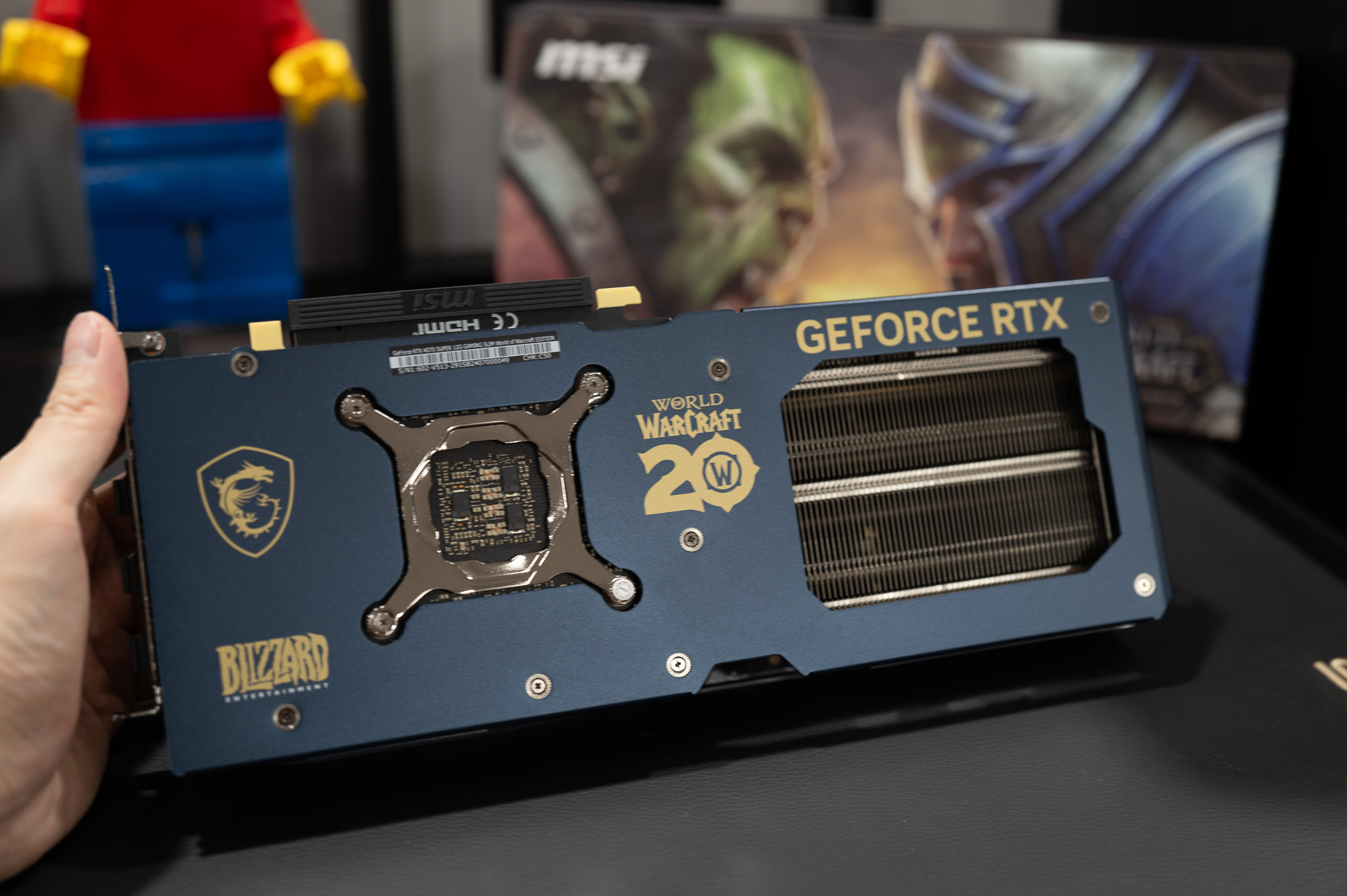 03 : MSI GeForce RTX 4070 Super World of Warcraft Edition in pictures ...