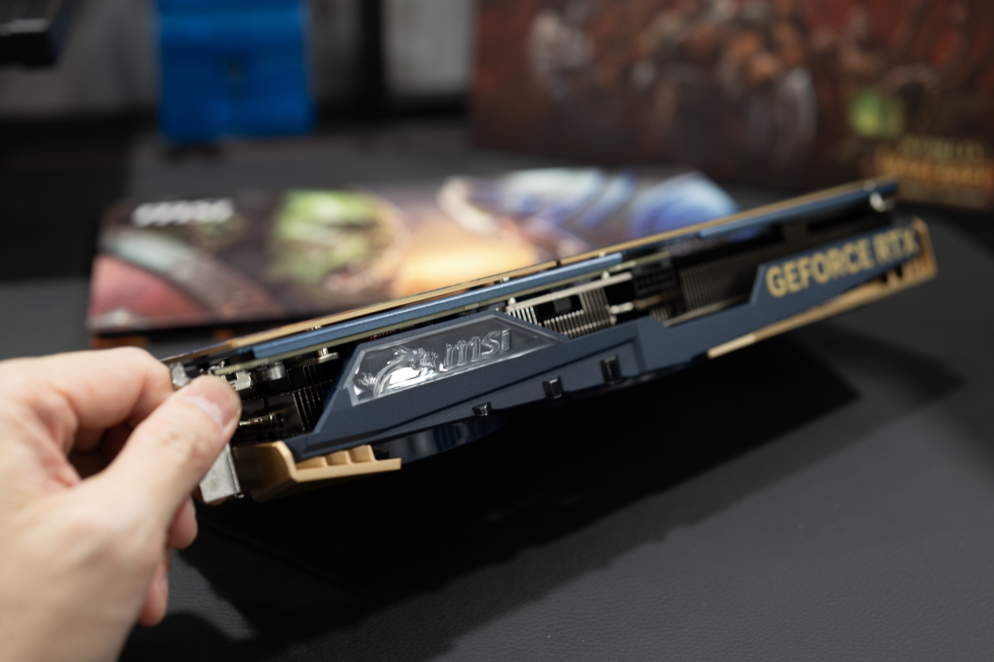 03 : MSI GeForce RTX 4070 Super World of Warcraft Edition in pictures ...