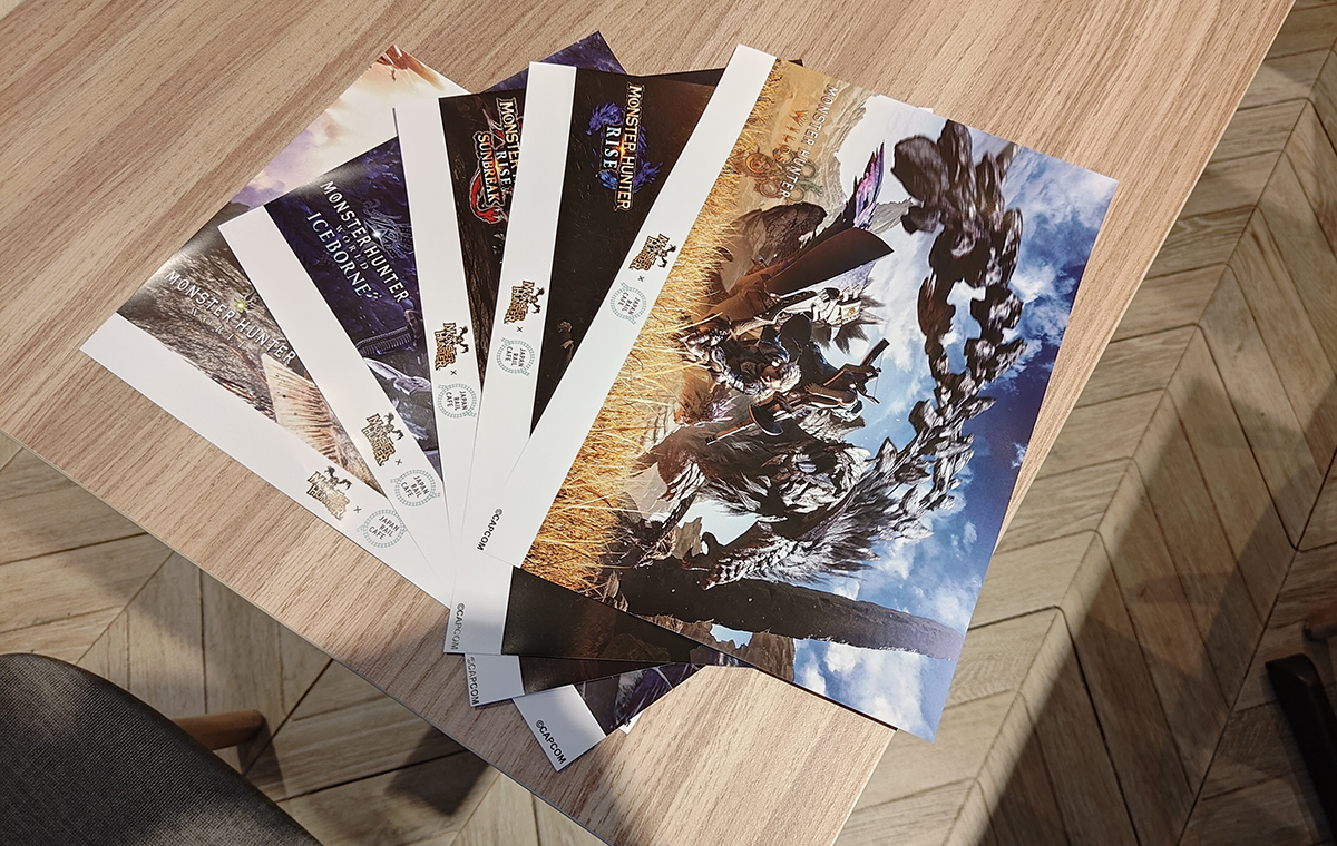 Cafe Photo Hunt and lucky draw : Lunch at Monster Hunter x Japan Rail ...